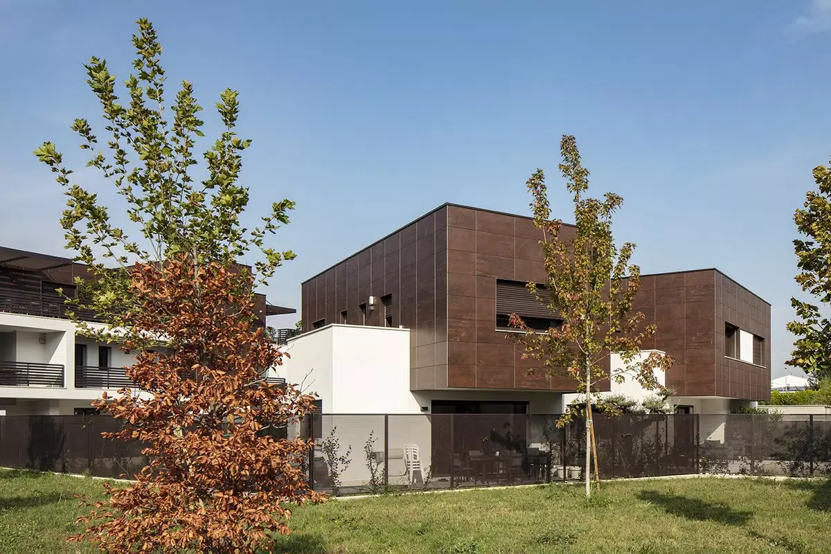 Ventilated rainscreen facade in Monza | Florim