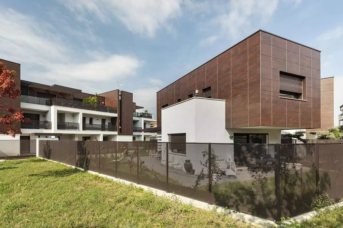 Ventilated rainscreen facade in Monza | Florim