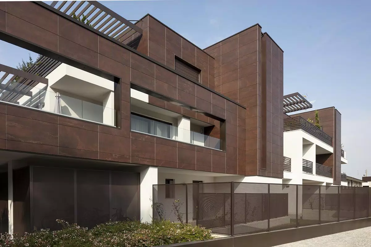 Ventilated rainscreen facade in Monza | Florim